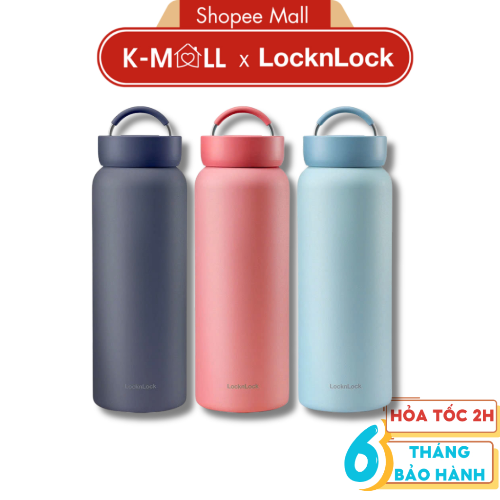 Bình giữ nhiệt LocknLock Jumbo Tumbler LHC4300 dung tích 900ml, 3 màu ...