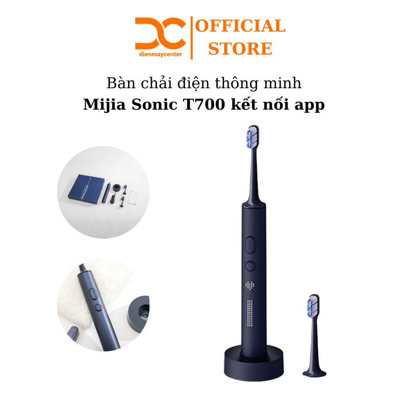 Bàn chải điện thông minh Xiaomi Mijia Sonic T700 kết nối app - Shop MI ...