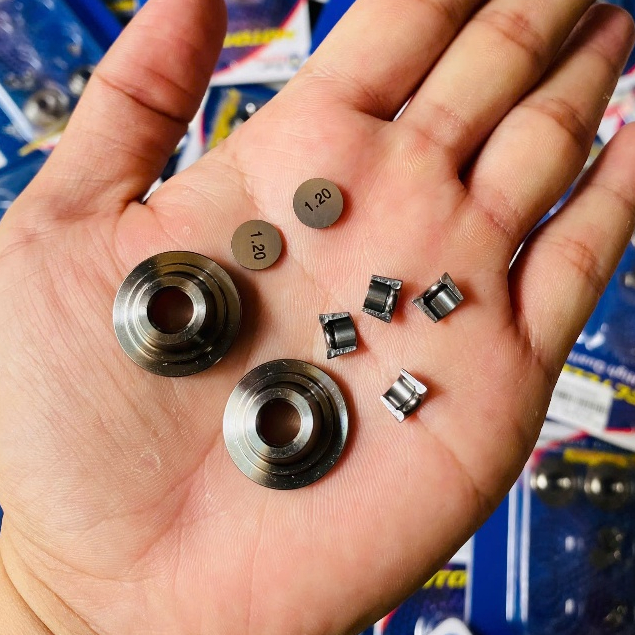 Bộ chén móng đồng tiền SUM racing hệ xe wave, dream, cub, 67, sirus ...