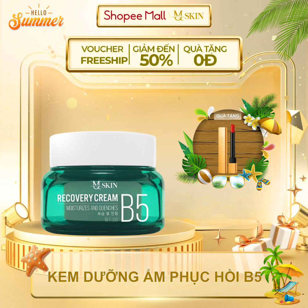 Kem Dưỡng Ẩm, Phục Hồi Chống Lão Hóa Da, B5 MQ SKIN - Recovery B5 Cream ...