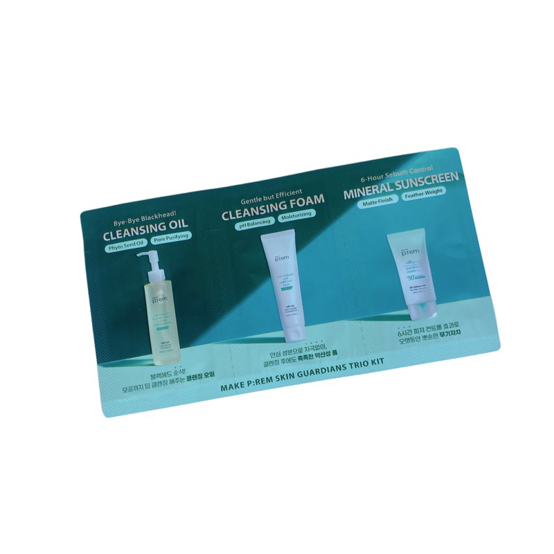Set 3 gói sample dưỡng da Make Prem | Shopee Việt Nam