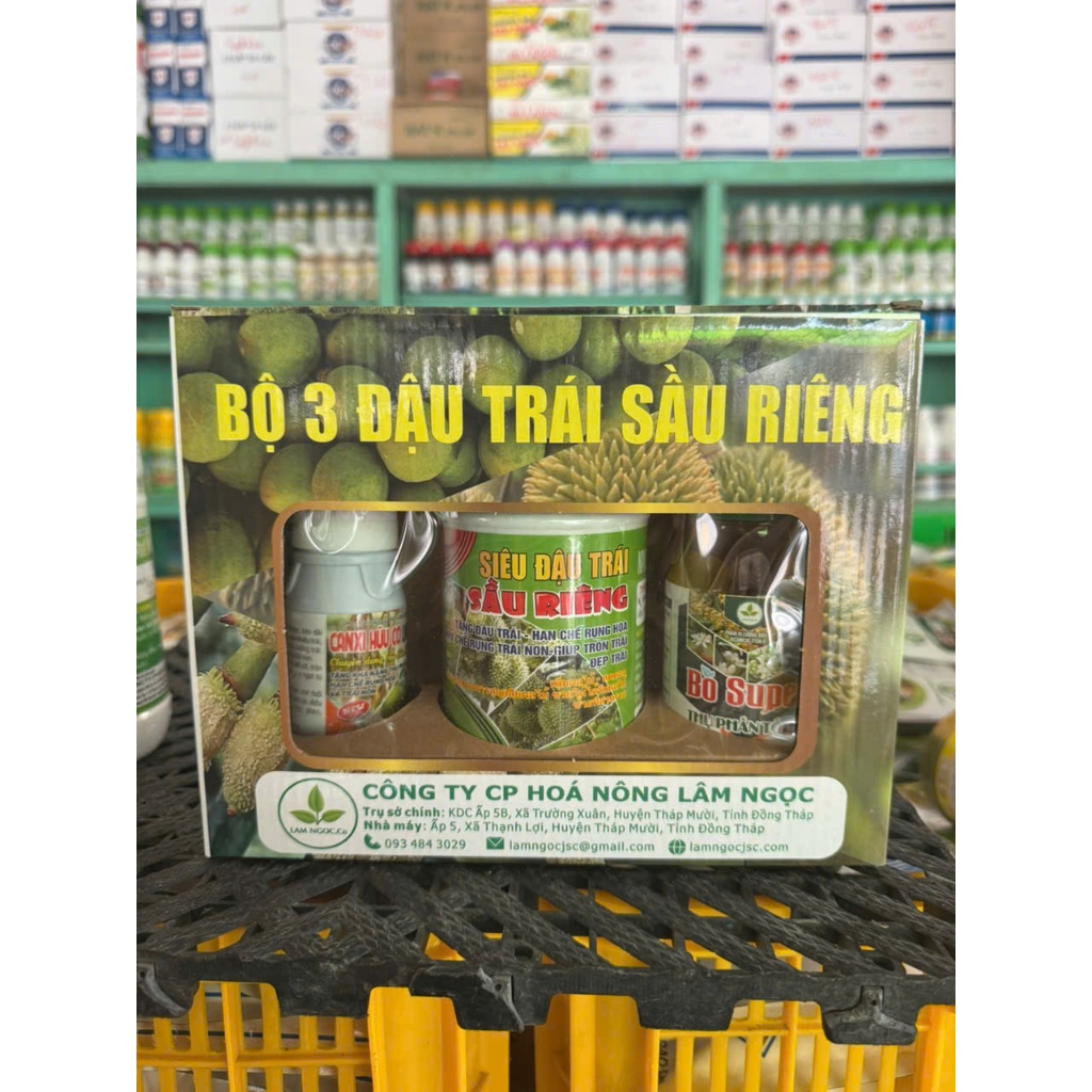 BỘ 3 ĐẬU TRÁI SẦU RIÊNG [ CANXI HỮU CƠ LN 689+ SIÊU ĐẬU TRÁI- BO SUPER ...