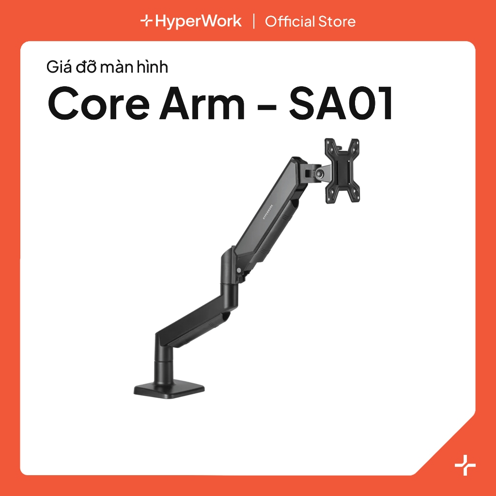 Giá đỡ màn hình HyperWork Core Arm | SA01 | Shopee Việt Nam