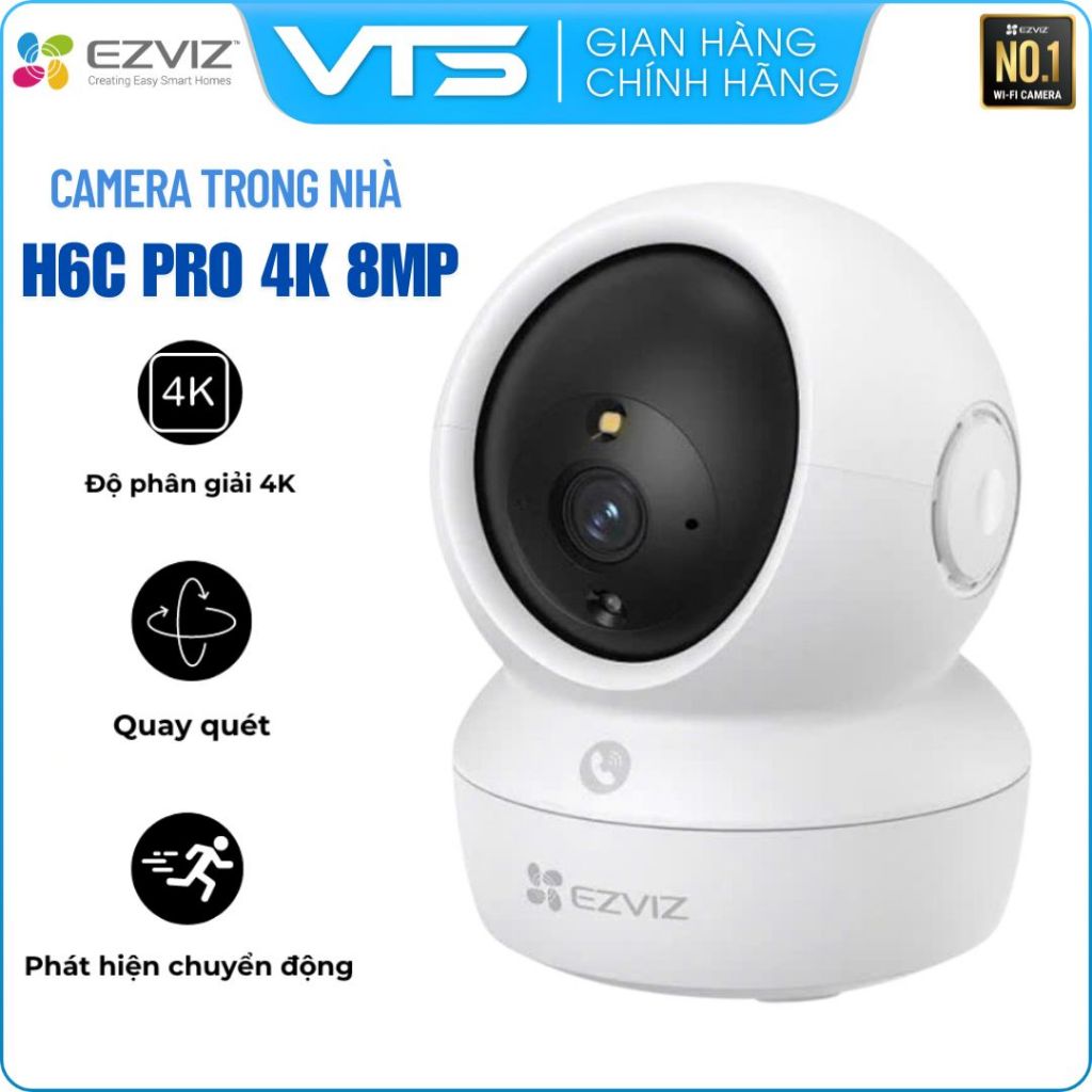Camera Wifi EZVIZ H6C G1 4K 8MP | H6C G1 5MP | C6N G1 5MP | H6C PRO 4MP | H6C,C6N PRO 3MP - 1 ...