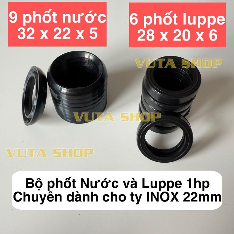 [Combo 15 cái] Bộ phốt (phớt) vải (bố) và luppe đầu rửa xe,xịt thuốc ...