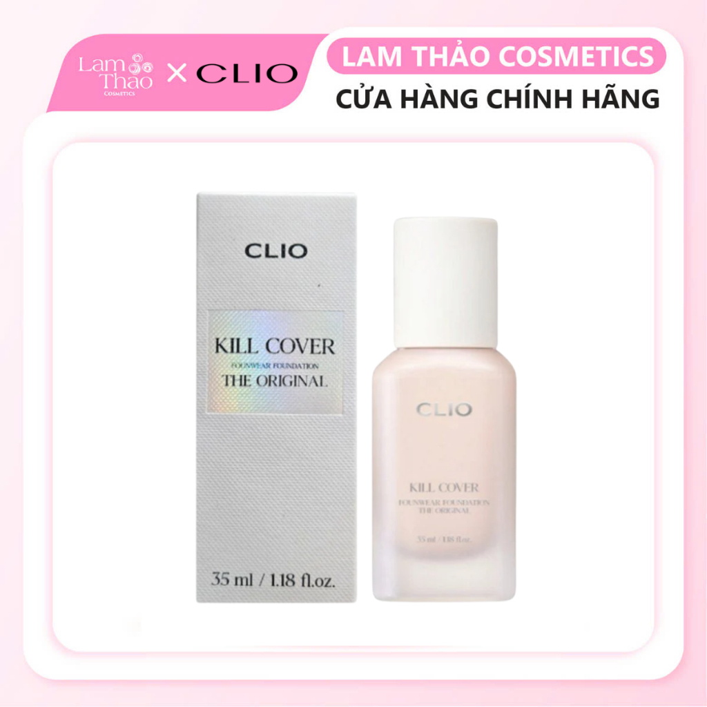 Kem Nền Clio Kill Cover Founwear Foundation The Original | Shopee Việt Nam