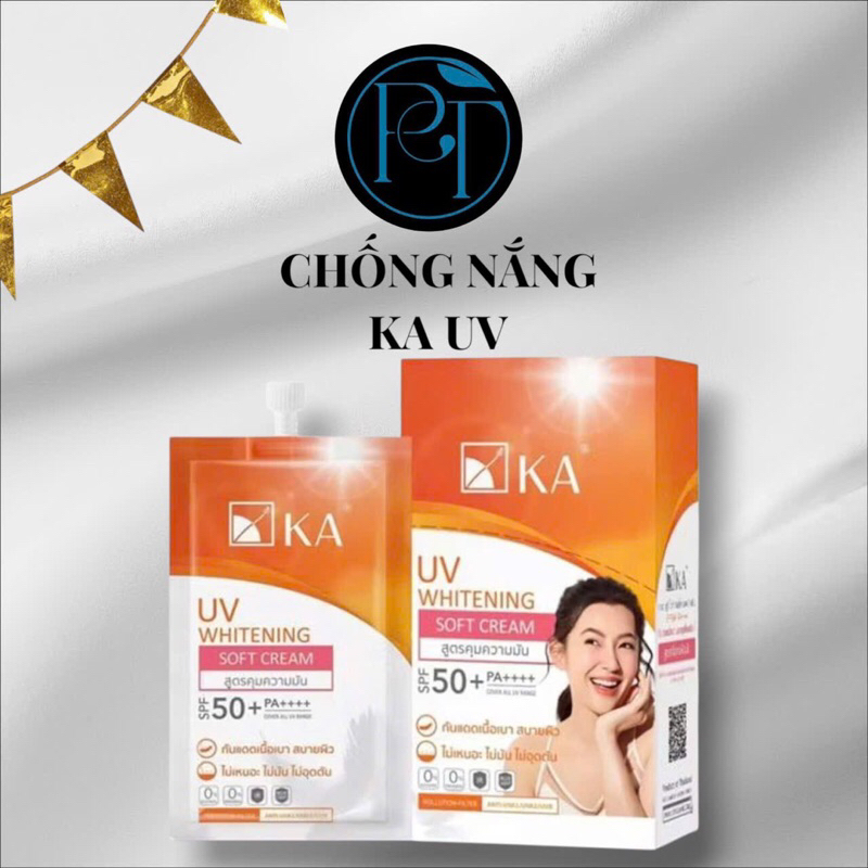 Kem Dưỡng Da Chống Nắng KA UV Oil Control Whitening Soft Cream SPF50+ PA++++ 30g | Shopee Việt Nam