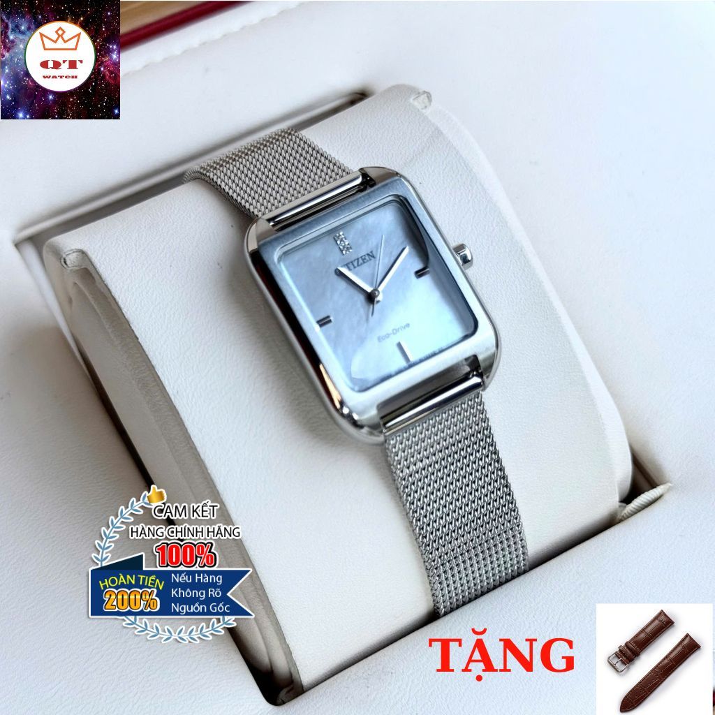Đồng Hồ Nữ Citizen EM0491-81D Chính Hãng Tặng Kèm Dây Da Cao Cấp ...
