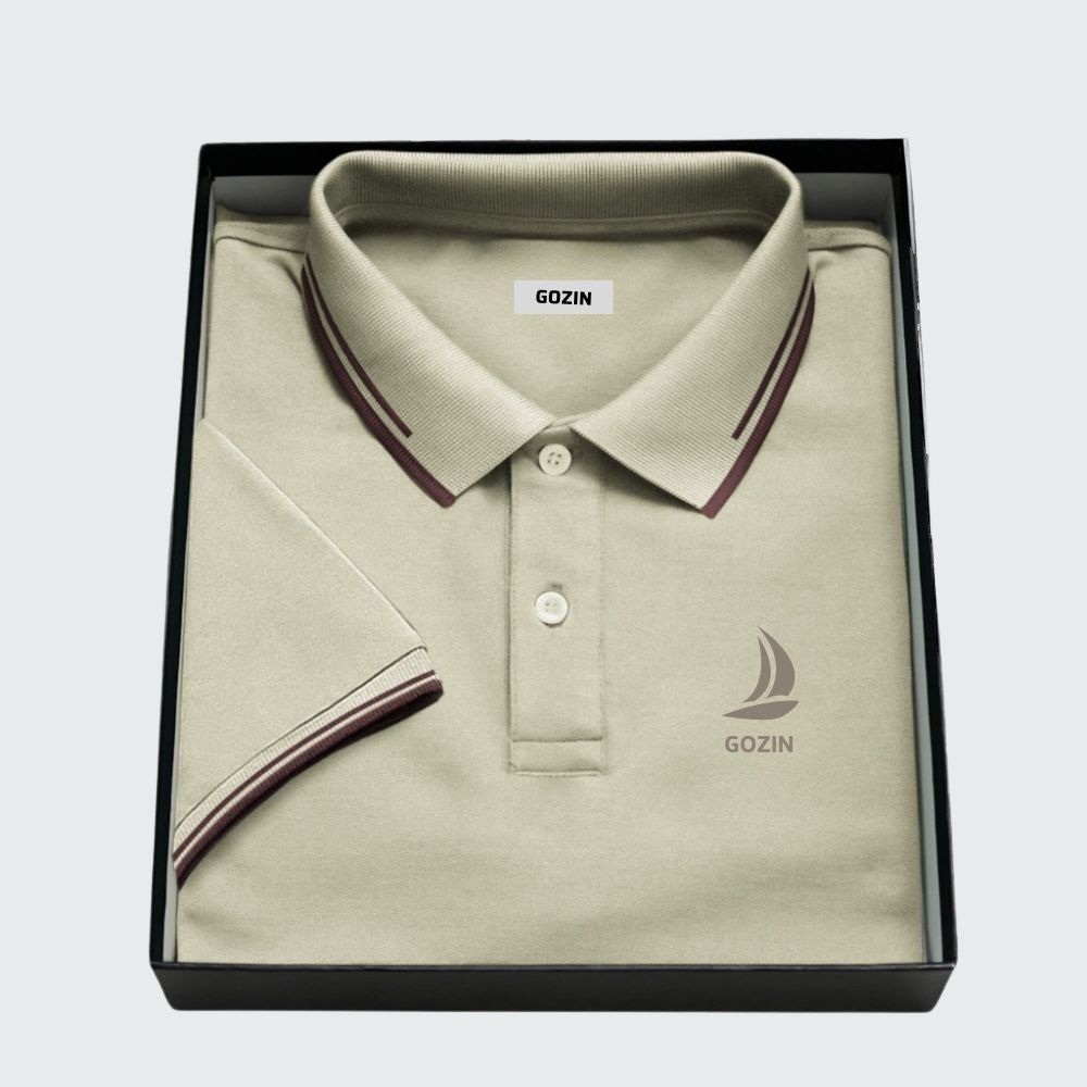 Áo Polo nam cao cấp Gozin Clothing Vải cá sấu cotton FeelMax thoáng mát ...