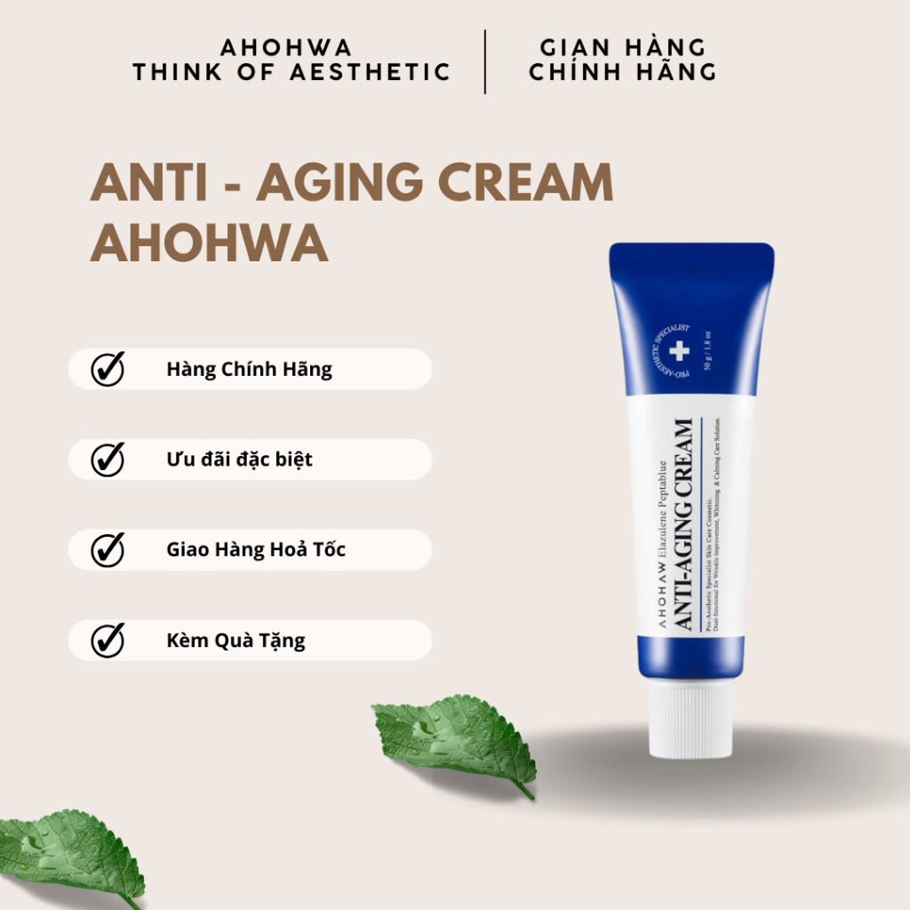 [Kèm Quà] Kem Anti Ahohwa Aging Cream – Trẻ Hóa Làn Da, Chống Lão Hóa ...