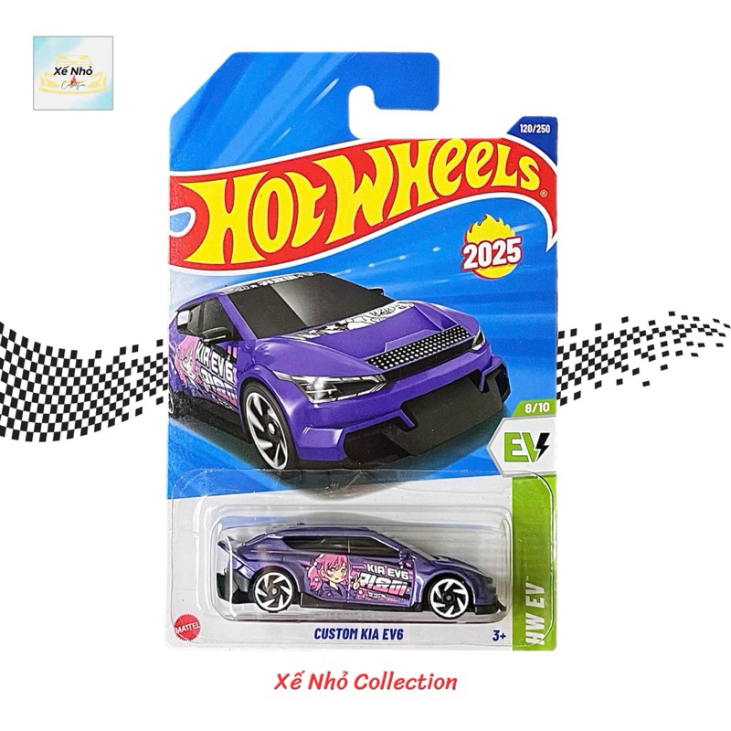 Xe mô hình Hot Wheels basic Custom KIA EV6 - Case F 2025 | Shopee Việt Nam
