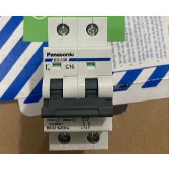 Panasonic - Aptomat CB 2P 2 Pha 2 tép Panasonic 10A 16A 20A 25A 32A 40A 50A 63A Chính hãng ...