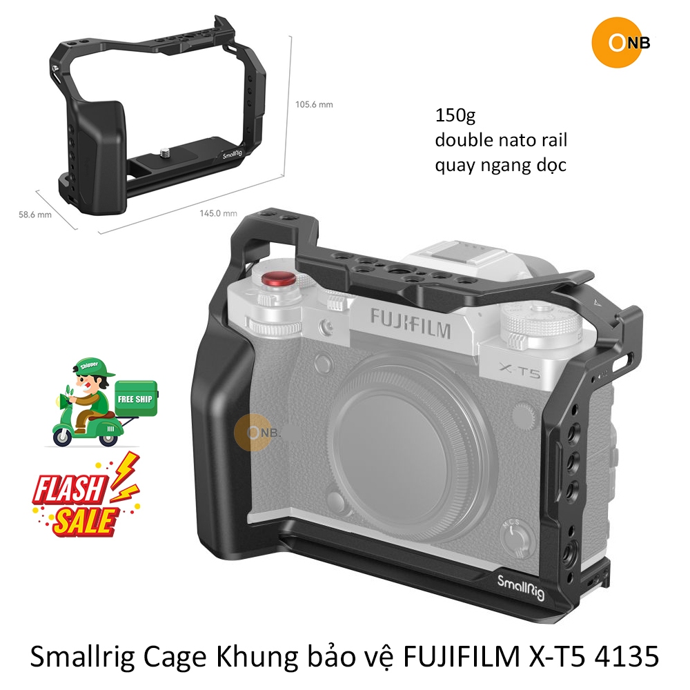 SmallRig Cage Khung bảo vệ FUJIFILM X-T5 XT5 4135 | Shopee Việt Nam