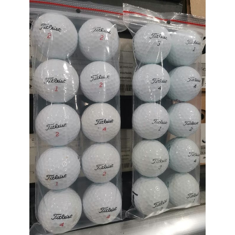 Bóng Golf Titleist 10 Bóng Mới 85-90% | Shopee Việt Nam