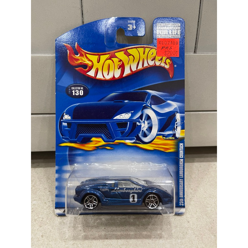 Xe mô hình đồ chơi cơ bản Hotwheels 1:64 - 25th anniversary Lamborghini ...