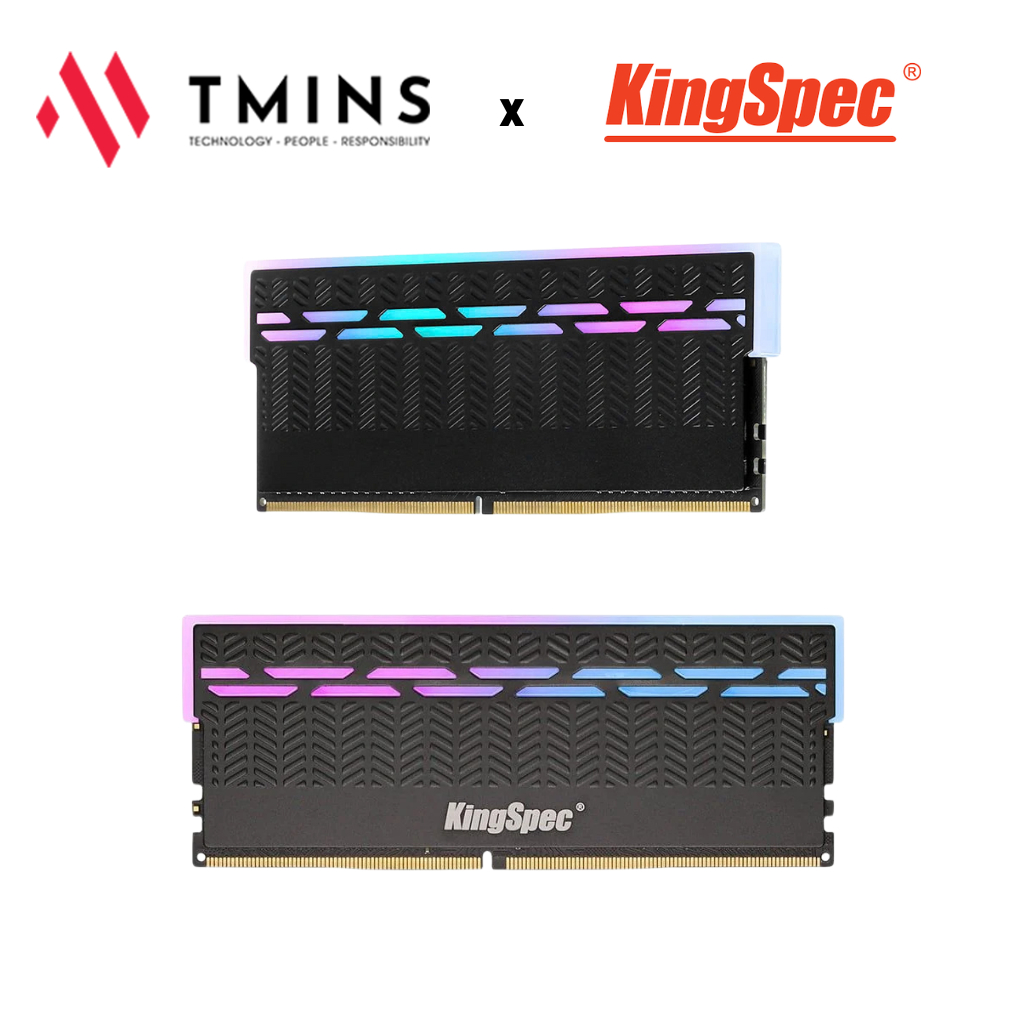 Ram máy tính KingSpec DDR4 RGB Đen 16GB 3200MHz - Hàng chính hãng ...