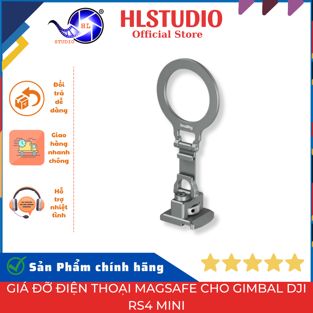 SmallRig 5339 - Giá Đỡ Điện Thoại Magsafe Cho Gimbal DJI RS4 Mini | HL ...