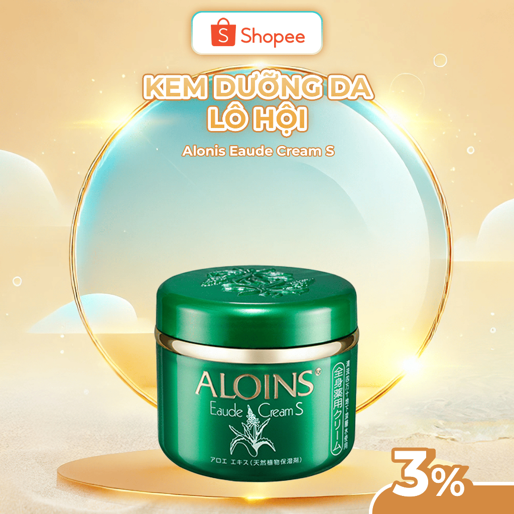 Kem dưỡng da lô hội Alonis Eaude Cream S | Shopee Việt Nam