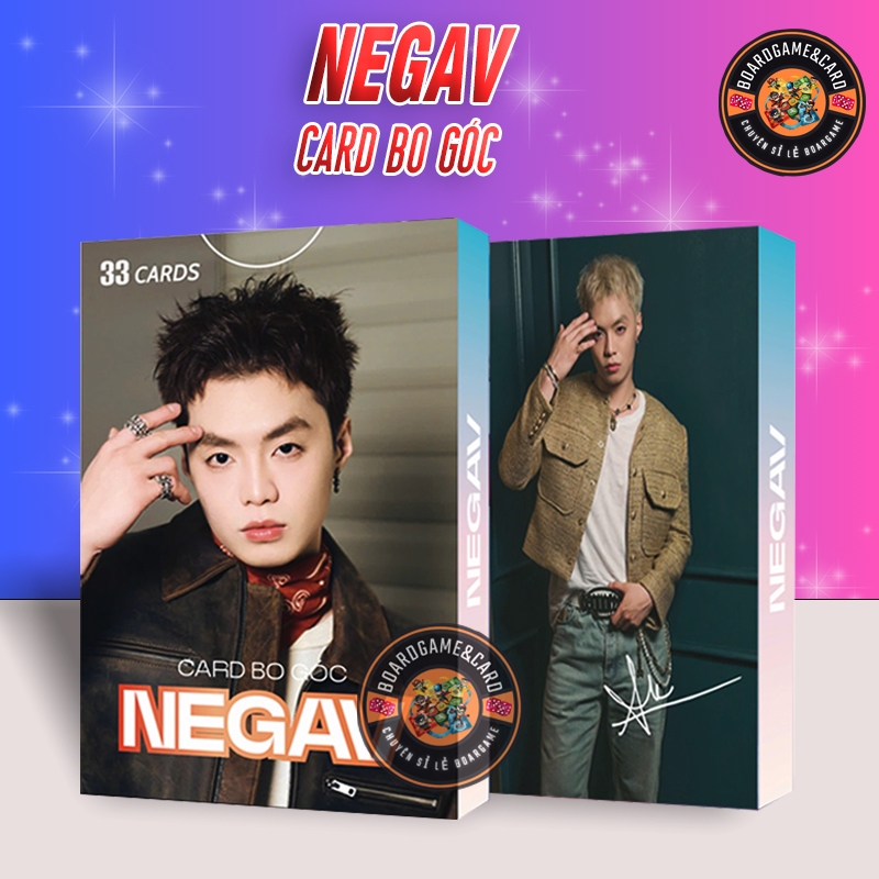 Ảnh NEGAV Anh Trai Say Hi 33 Tấm Ảnh Có Chữ Ký - Card Anh Trai Say Hi ...