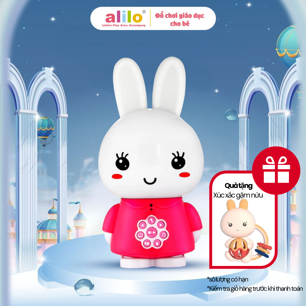 Đồ chơi âm nhạc thúc đẩy tư duy sáng tạo cho bé từ 0-4 tuổi Alilo Honey Bunny G6, hỗ trợ học ...
