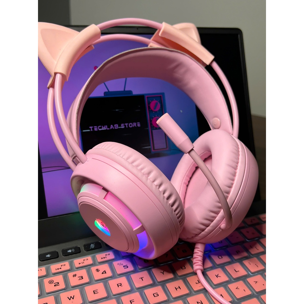 Tai Nghe Gaming Có Dây PSH-300 Có Tai Mèo Tháo Rời Cực Dễ Thương - Âm ...