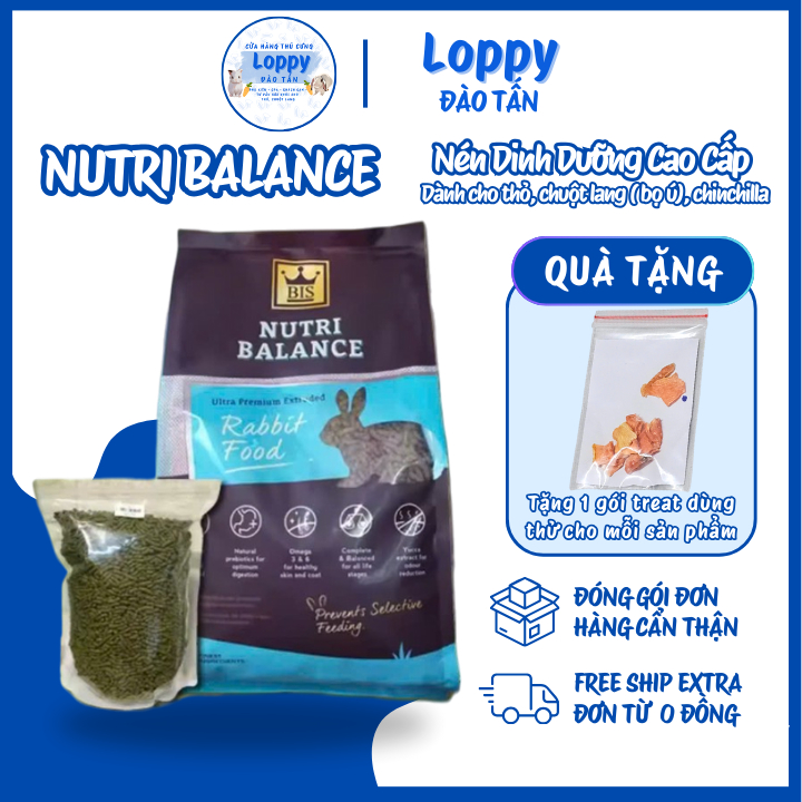 Nutri Blance Nén Dinh Dưỡng Cao Cấp Dành Cho Thỏ Kích Thích Vị Giác, Hỗ ...