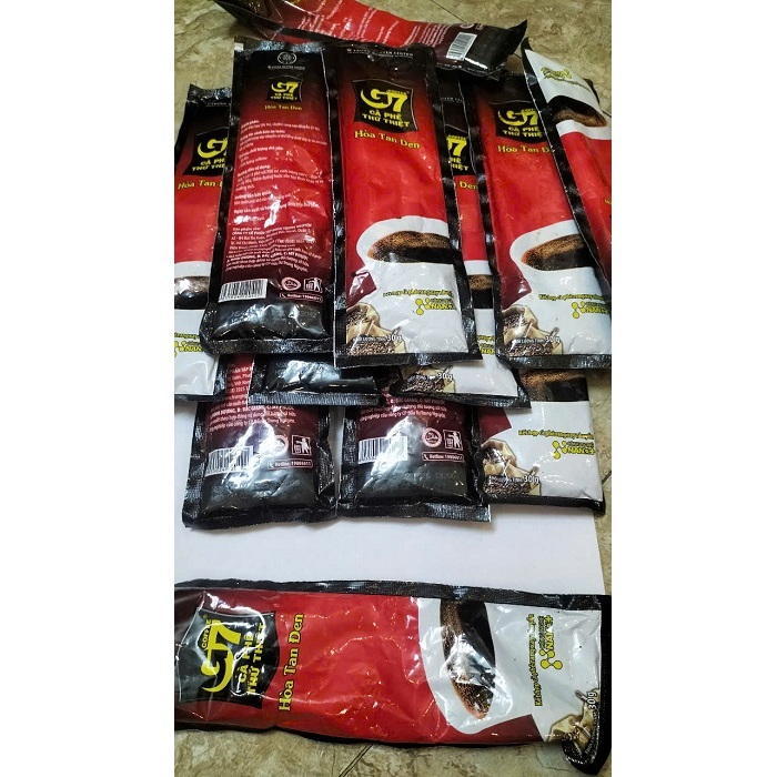 Cafe hòa tan đen nguyên chất G7 ( gói 30g) | Shopee Việt Nam