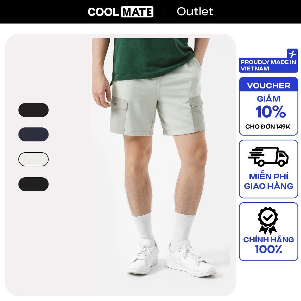 [Tặng túi tote Coolmate đơn 199k] Quần Shorts Daily Casual Thoáng Khí Coolmate | Shopee Việt Nam