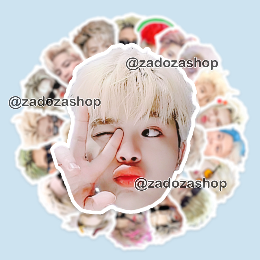 SET 30 Sticker Rhyder đầu to ATSH trang trí mũ bảo hiểm, laptop sổ tay ...