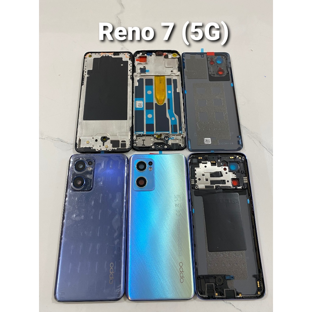 Vỏ Bộ Oppo Reno 7 5G Zin Hãng | Đầy Đủ Khung Sườn, Phím bấm, Kính ...