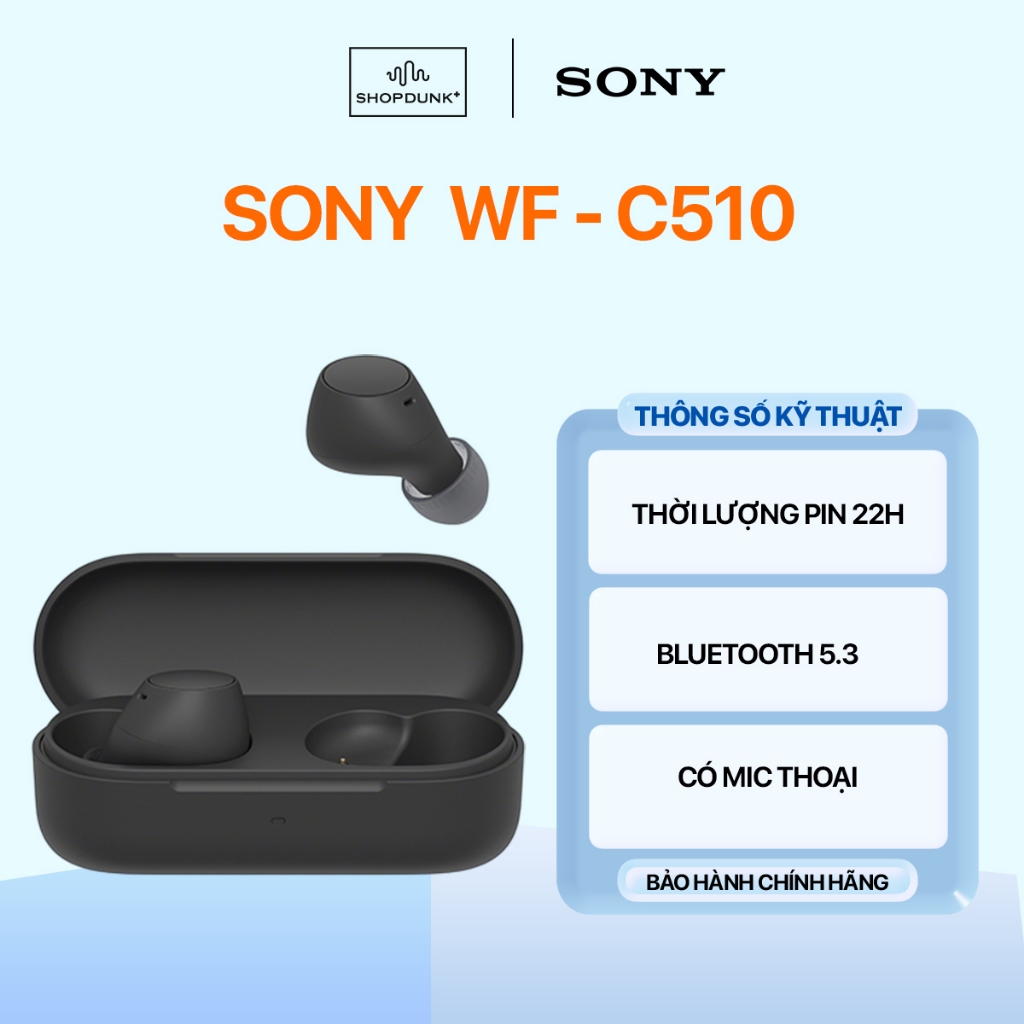 Tai nghe Sony True Wireless WF-C510 | Shopee Việt Nam
