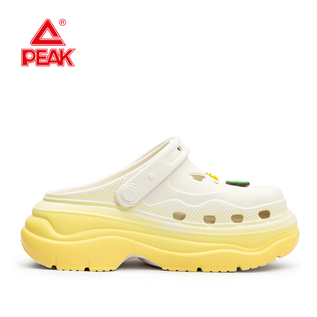 Dép Clogs thể thao nữ siêu êm siêu nhẹ PEAK TAICHI SANDALS CROCS ...