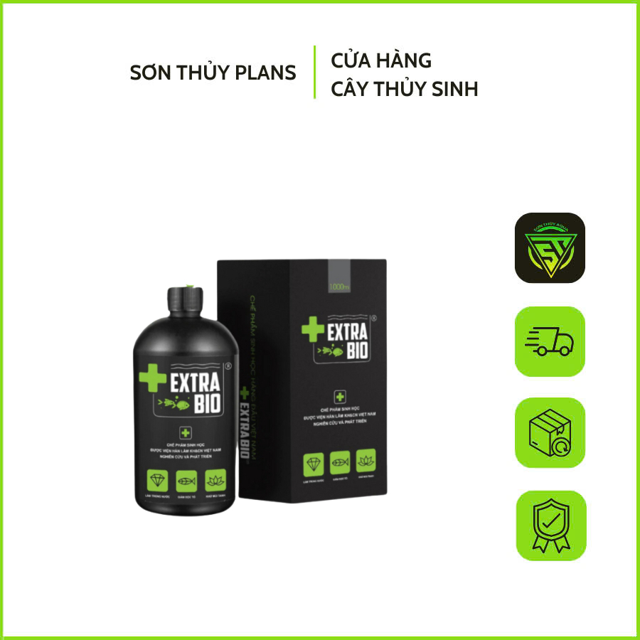 Men vi sinh Extra Bio - ExtraBio 125ml Chế phẩm xử lý nước cho hồ cá | Shopee Việt Nam