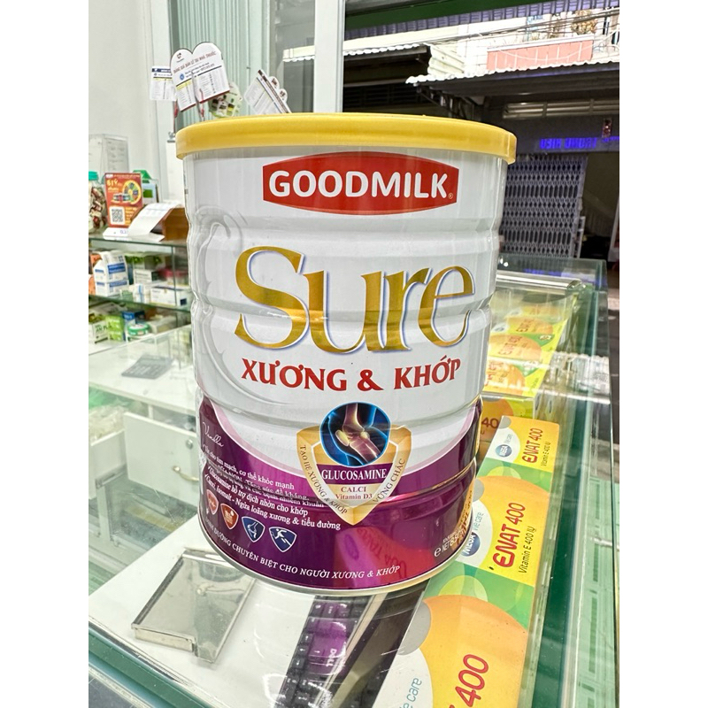 Sữa Goodmilk Sure Xương Khớp 900g – Bổ Sung Glucosamine, Canxi, Vitamin ...