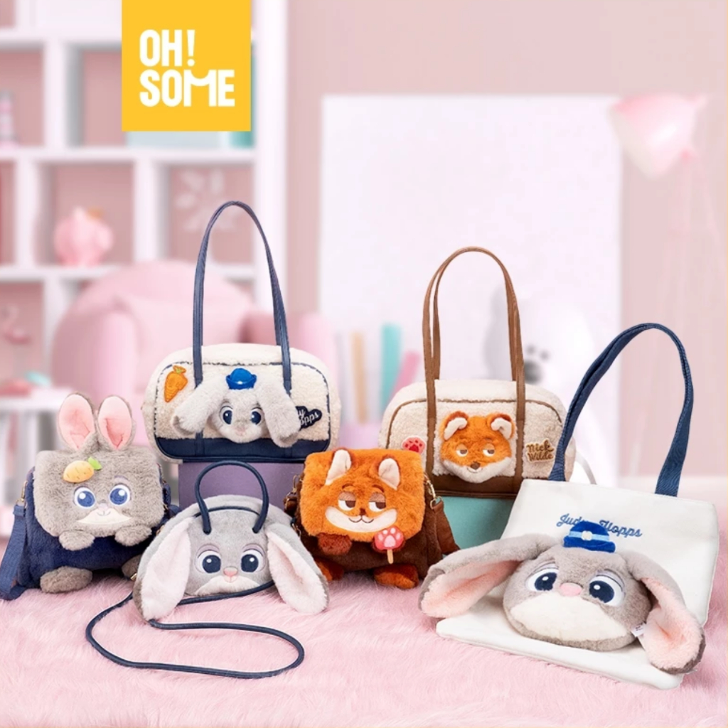 【OHSOME x Disney】- BST Disney Zootopia Series: Balo, Túi xách tay, Túi ...