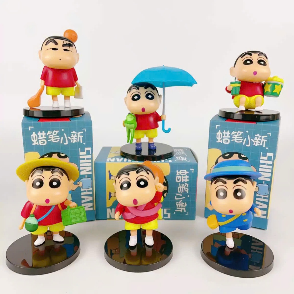 [Blind box] Mô hình Shin Crayon Shin-chan Hình Nohara Shinnosuke Đi Học ...