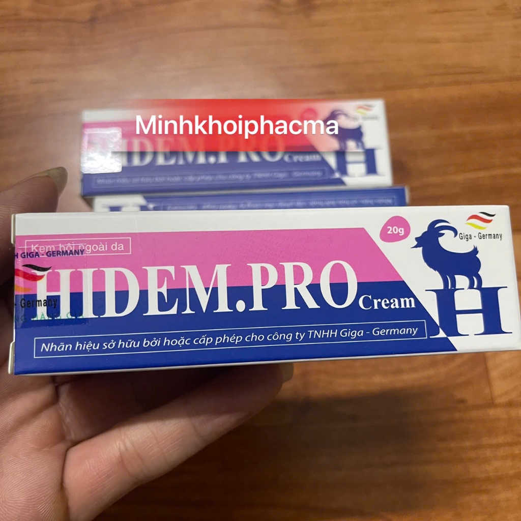 HIDEM.PRO kem bôi ngoài da (20gr) | Shopee Việt Nam
