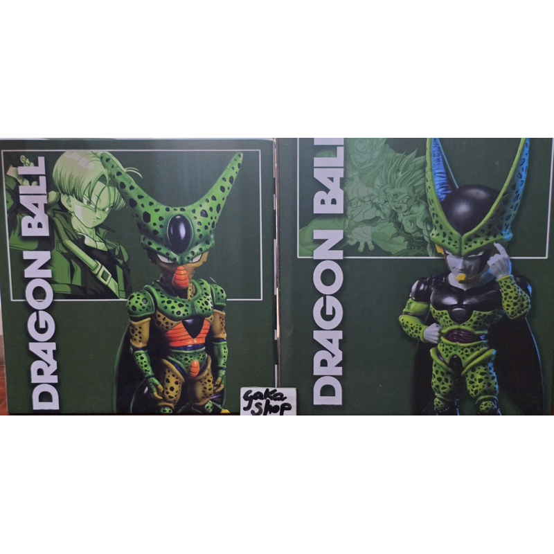 Cặp mô hình Resin WCF chính hãng C Studio Dragon Ball Cell Form 1 ...