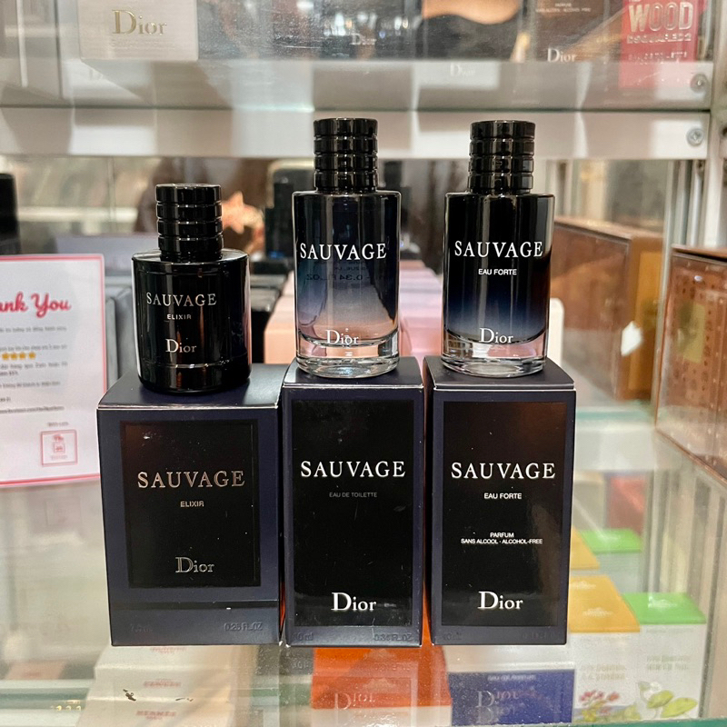 [ mini ] Nước hoa D'ior Sauvage Eau Forte - Sauvage EDP - Sauvage ...