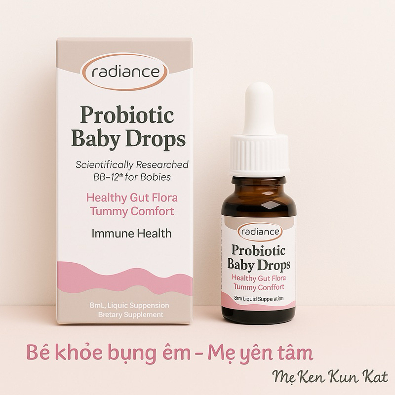 [DATE7/2026]MEN VI SINH Radiance Probiotic Baby Drops 8mL | Shopee Việt Nam