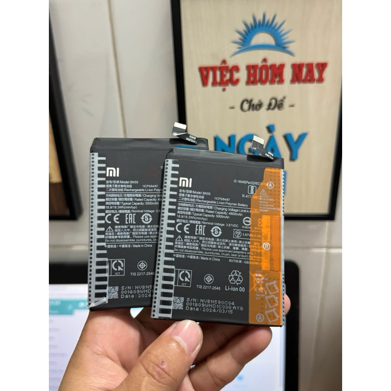 Pin Redmi Note 10 4G/Redmi Note 10S 4G Zin Mã BN59 Dung Lượng Chuẩn ...