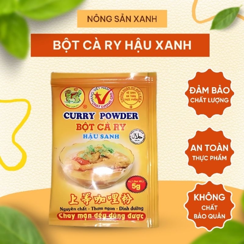 10 gói Bột cari Hậu Sanh ướp thịt, chế biến các món nướng, quay | bịch ...