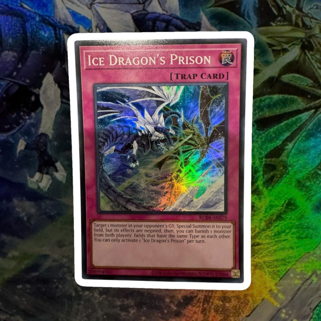 Thẻ Bài Yugioh Tiếng Anh Chính Hãng: Ice Dragon's Prison RC04-AE079 | Shopee Việt Nam