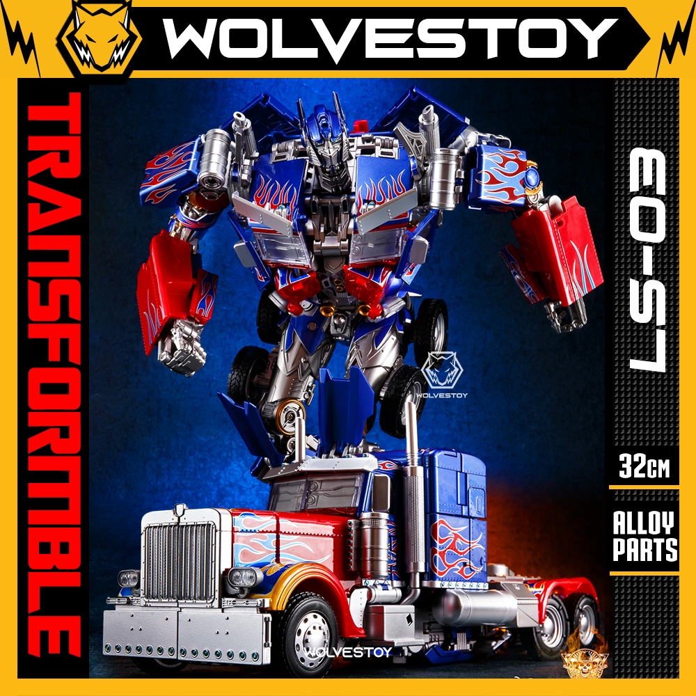 Mô hình BMB LS-03 Optimus Prime Transformable Robot Biến Hình Xe ...
