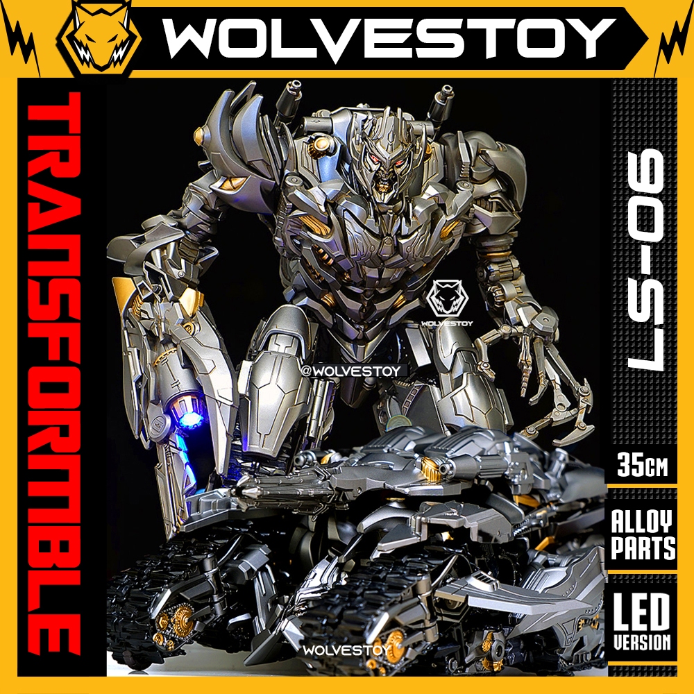 Mô hình BMB LS-06 Megatron Revenge of the Fallen ROTF Transformable ...