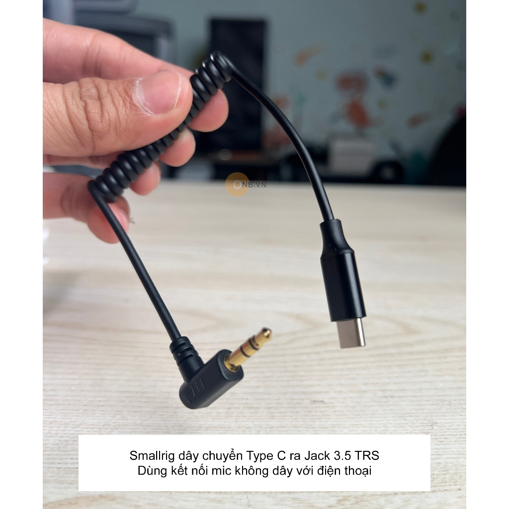 SmallRig dây Type C ra jack 3.5mm TRS mic Rode Saramonic | Shopee Việt Nam