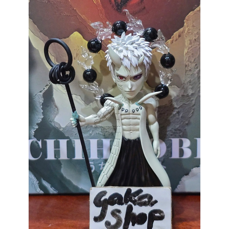 Mô hình Resin WCF chính hãng League Studio Naruto Shippuden Obito Lục ...