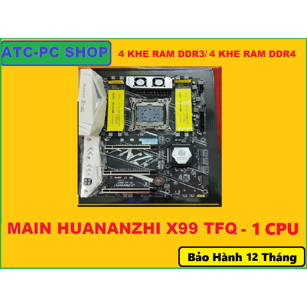 BO MẠCH CHỦ HUANANZHI X99 TFQ, X99 QD3, QD4, X99 F8 CHẠY 1 CPU MỚI Giá Rẻ Nhất Shopee | Shopee ...