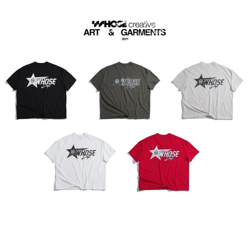 STARLIGHT TSHIRT - Áo thun ngôi in lụa kèm thêu Whose Studio | Shopee ...