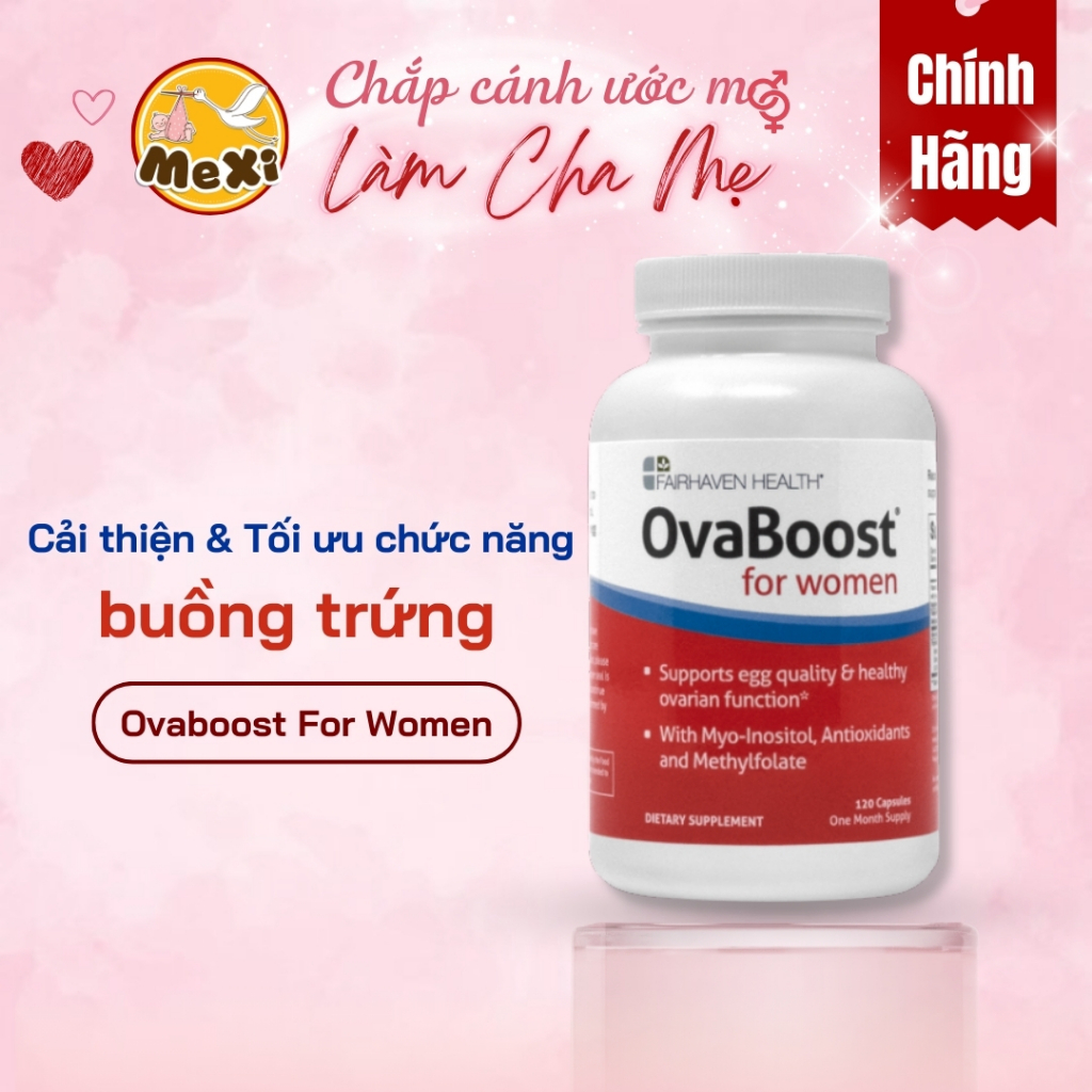 Mẹ Xi OvaBoost - viên bổ trứng, bổ trứng tăng khả năng thụ thai, điều ...